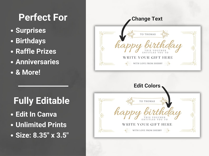 Editable Event Golden Ticket, Printable Event Ticket, Print at Home ...