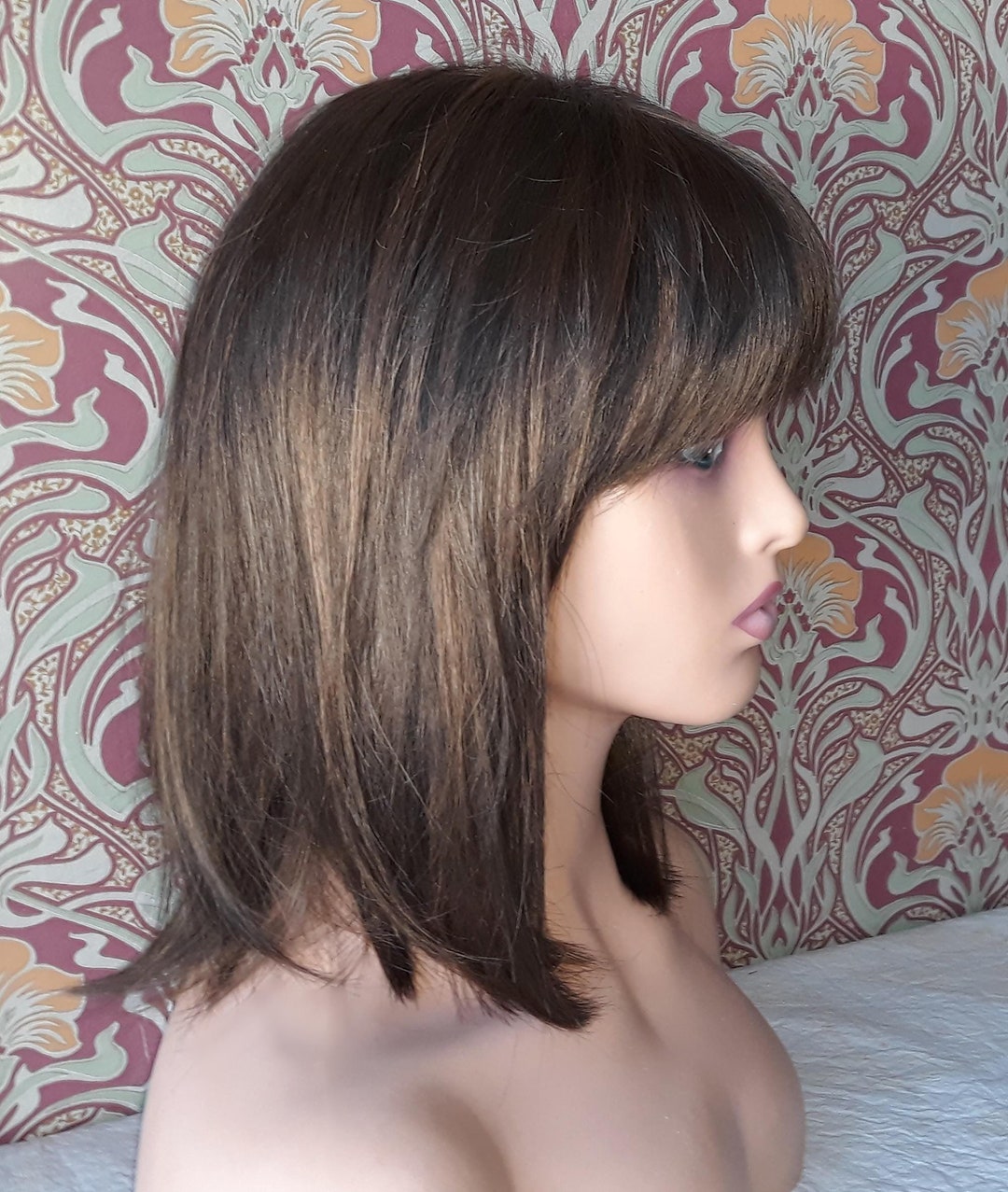 Monofilament Wig, Synthetic Hair, Shoulder Length Wig, Brand Name Wig ...