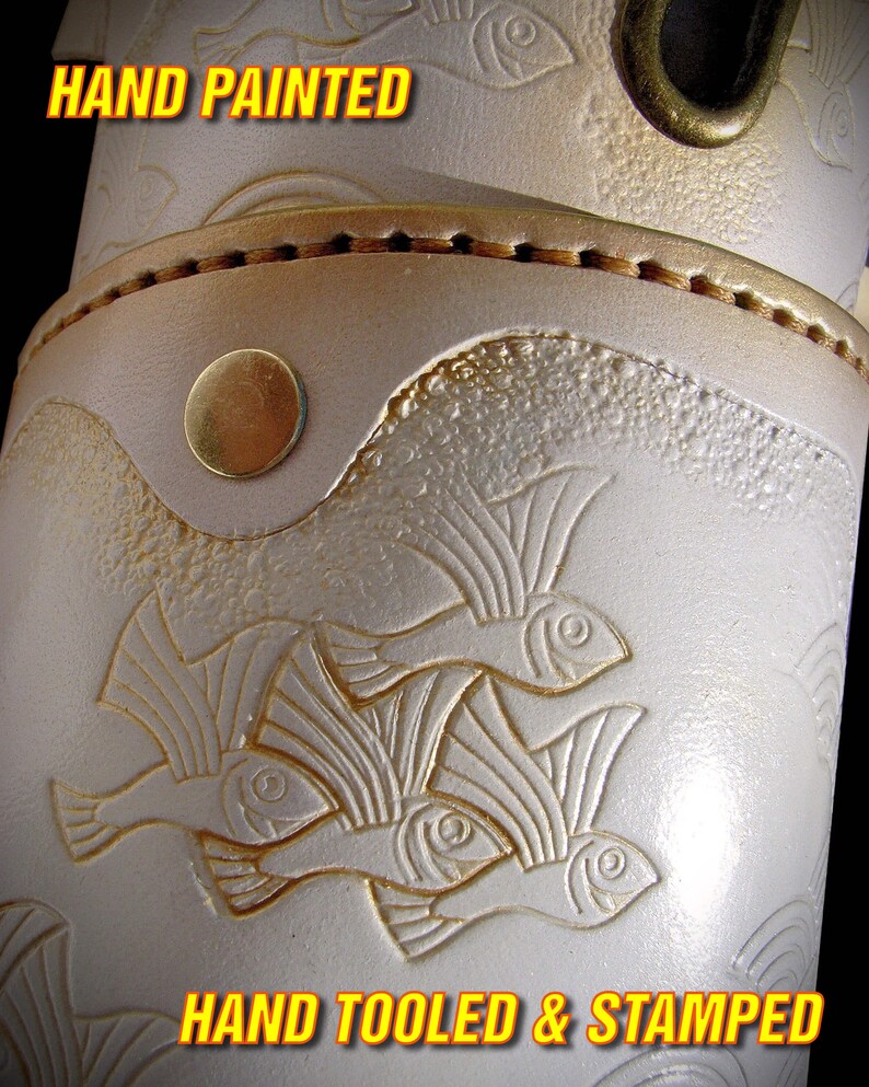 Samurai Style White LEATHER Functional Gauntlets --- Samurai Gauntlets ...