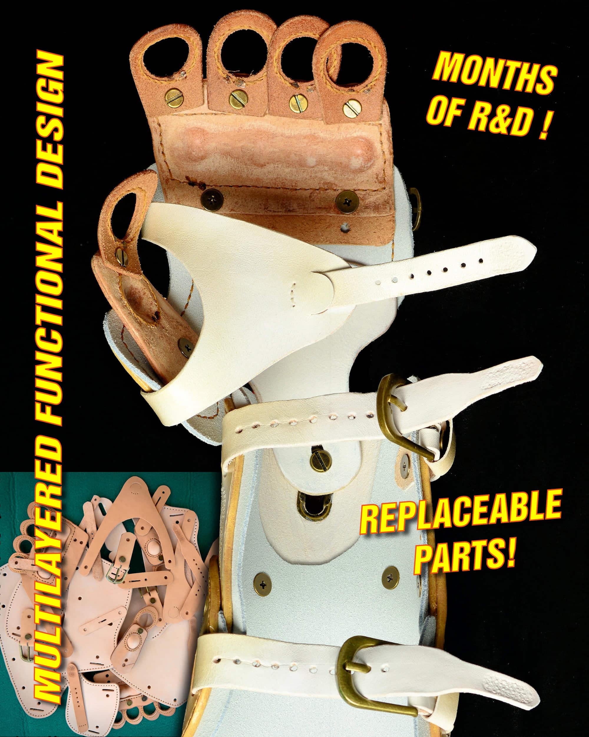 Truly UNIQUE Samurai Style White LEATHER Gauntlets Samurai - Etsy