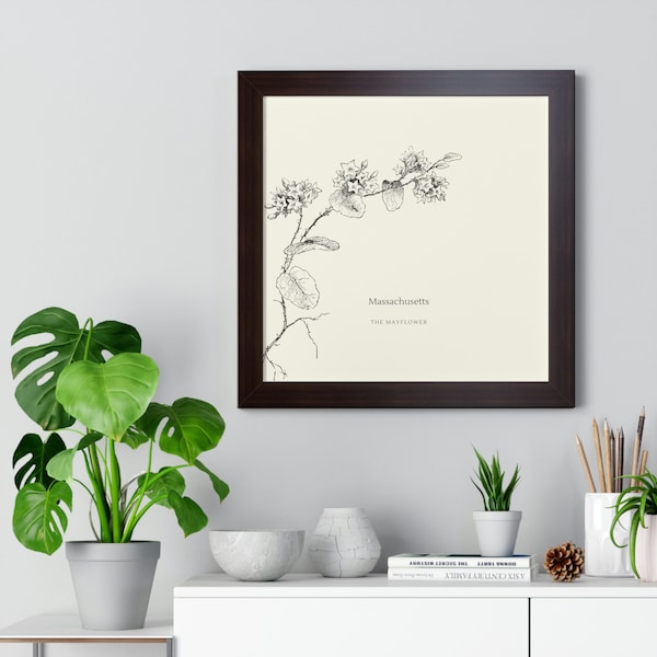 Mayflower Flower Art - Etsy