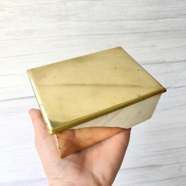 Brass Trinket Box - Etsy