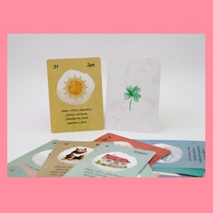 PRINTABLE Lenormand Deck - Special Design - Lucky Lenormand - Etsy