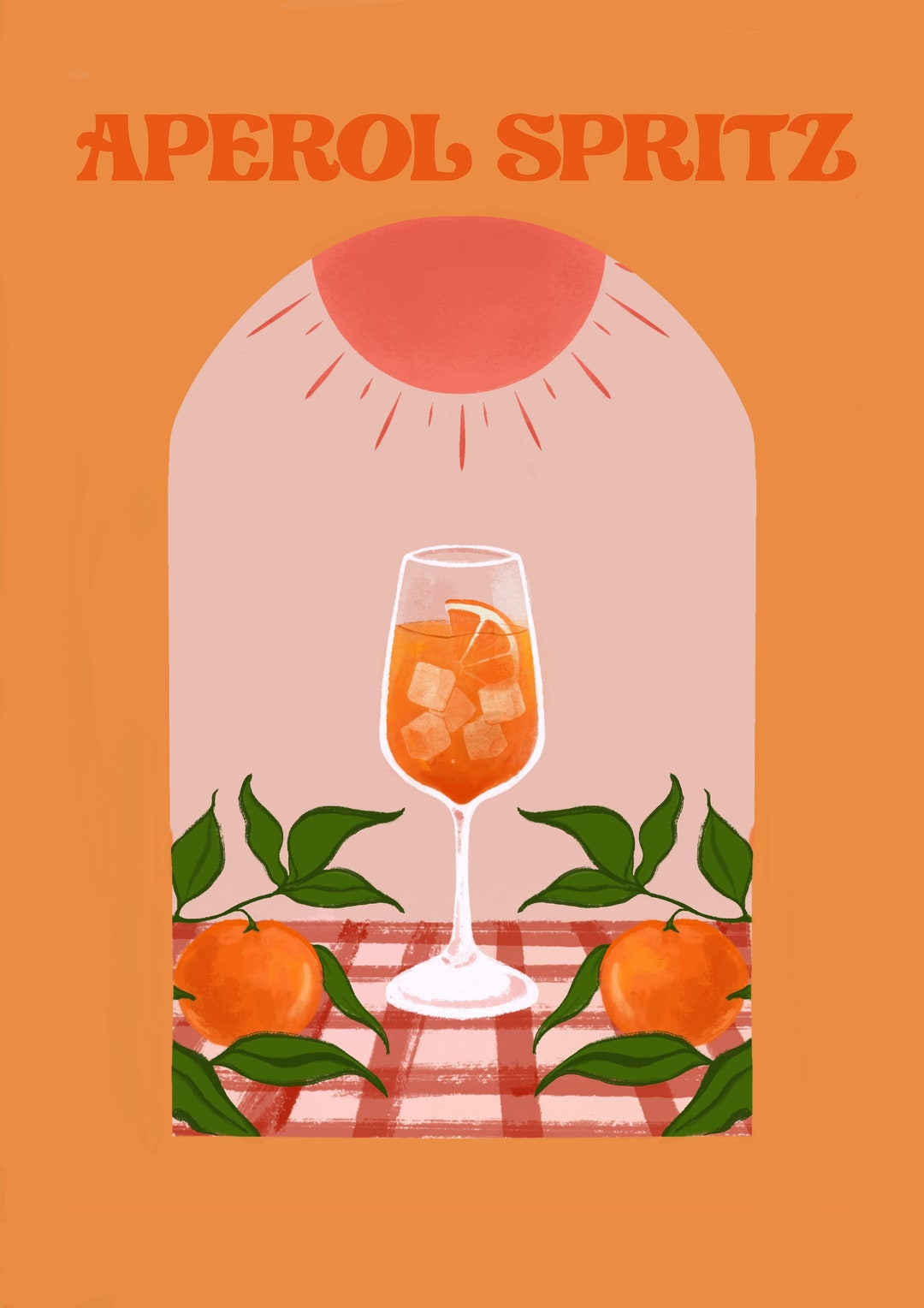 Aperol Spritz - Etsy