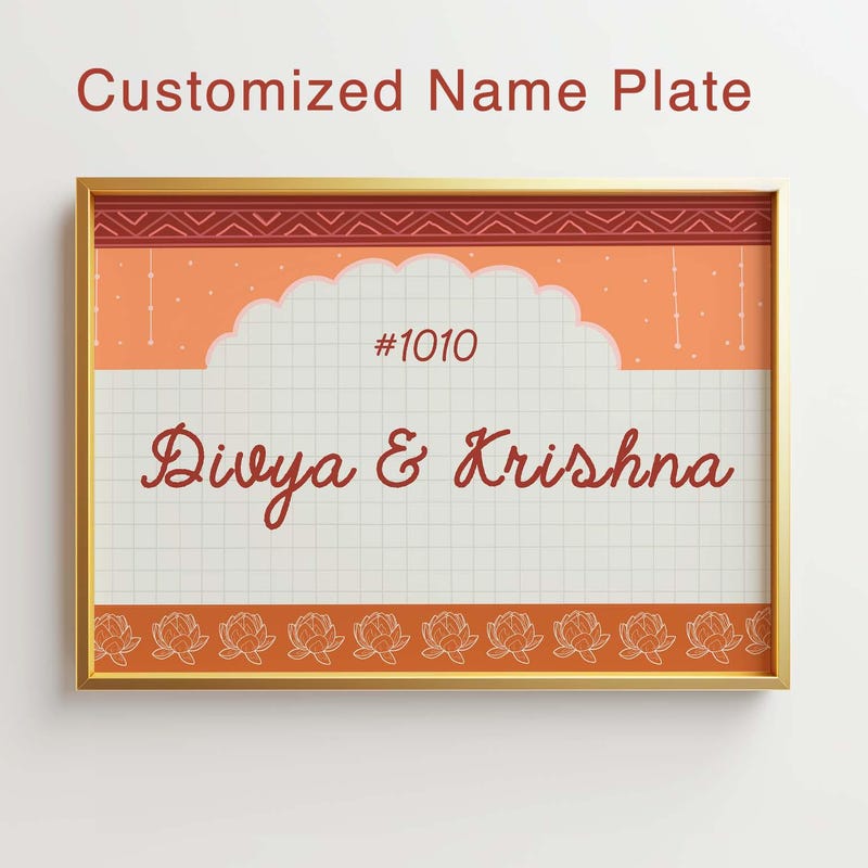Home Name Plates Indian - Etsy