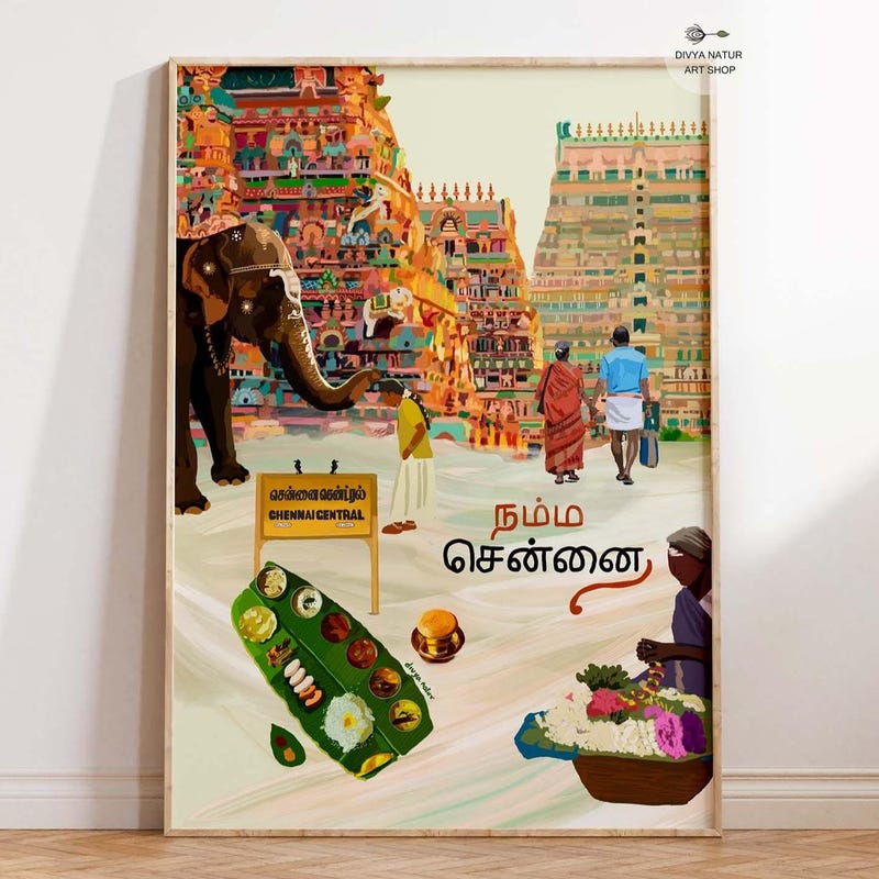Buy Tamil Print Online In India - Etsy India
