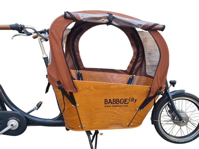 Babboe City Luxury Rain Tent Cargo Bike Hood Rain Cover without Tent ...