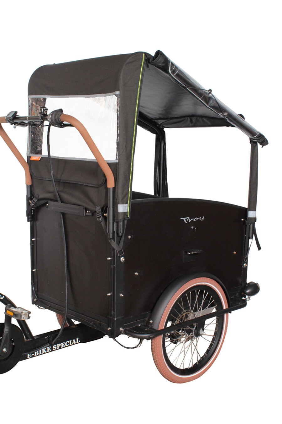 Troy Cargo Bike Luxury Rain Tent Canopy Cargo Bike Rain Cover without ...