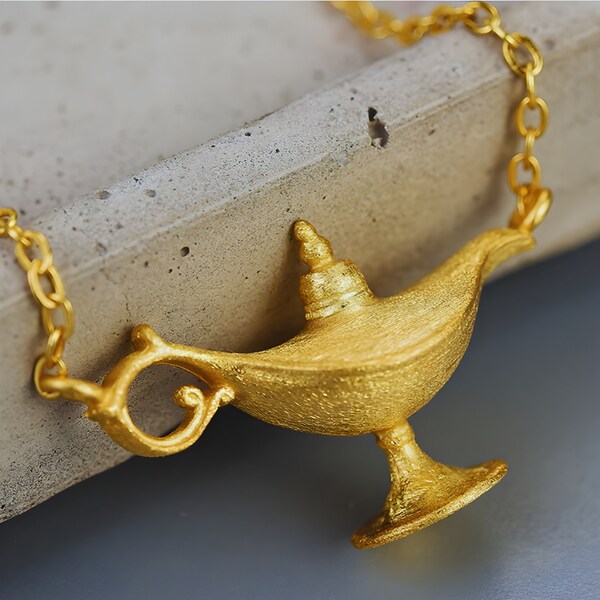 Genie Lamp Charm - Etsy