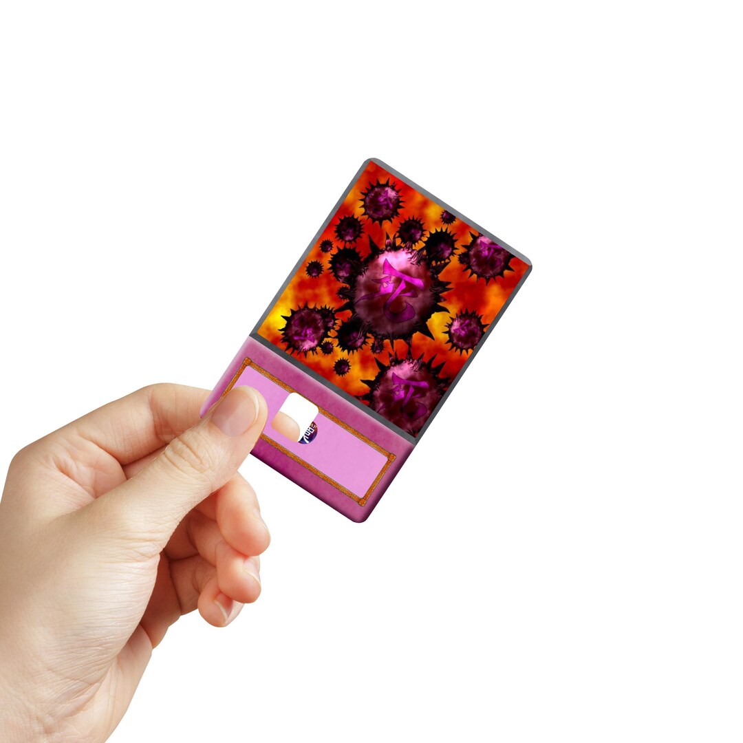 Crush Card V Debit Card Sticker Cover - Etsy