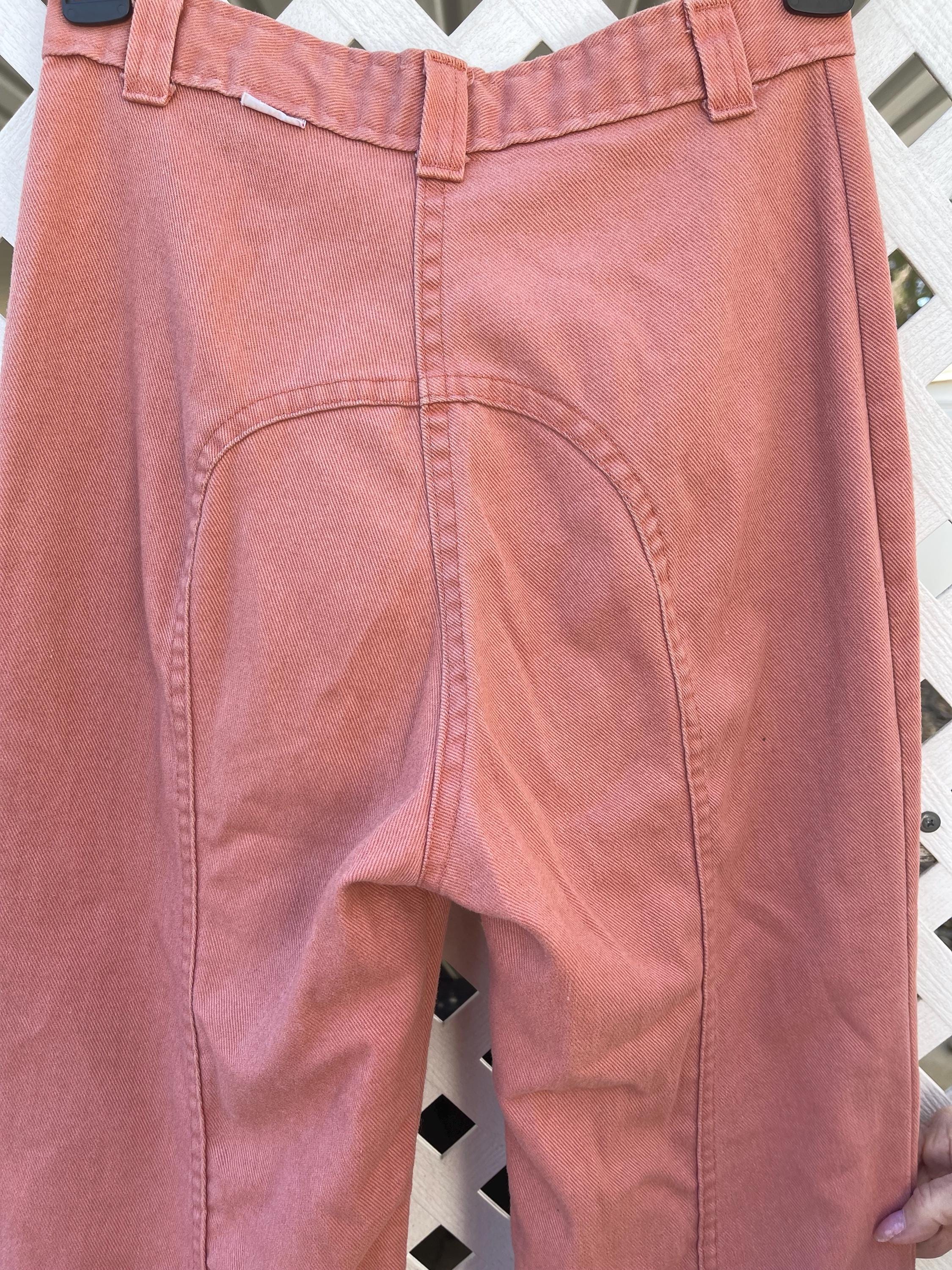 Gorgeous Peachy Color 1970's Rare Dittos Saddleback Pants in Excellent ...