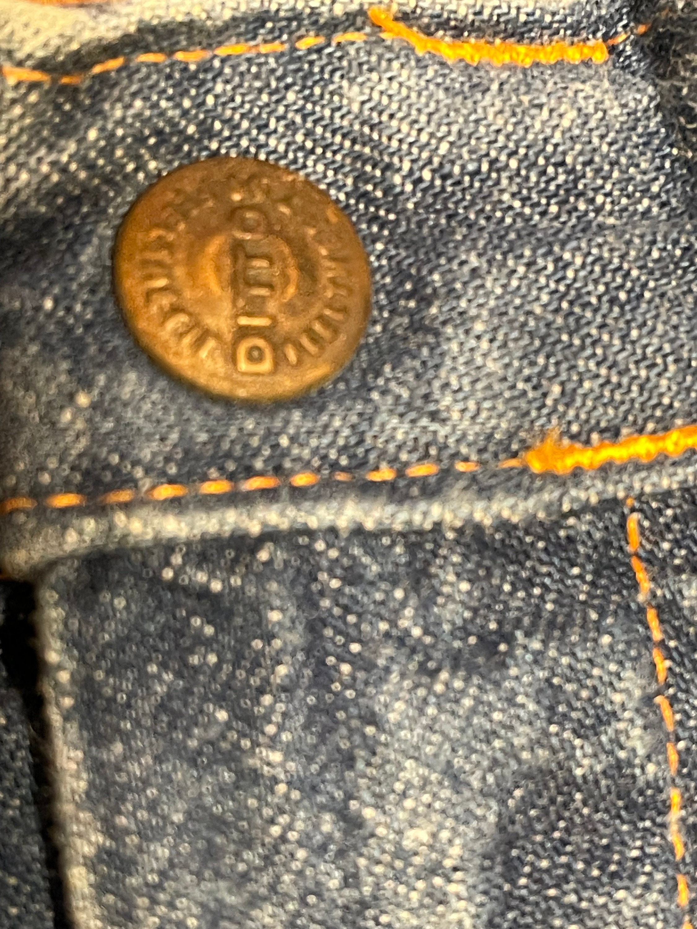 Gorgeous Extremely Rare 1970’s Original Ditto’s Saddle Back Jean Shorts ...