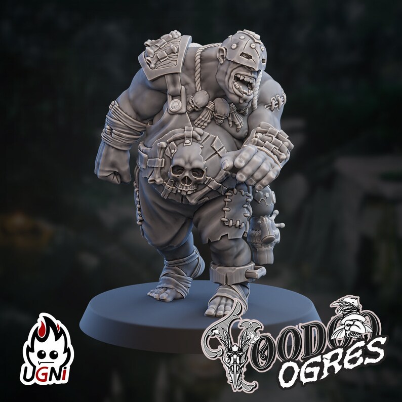 UGNI Voodoo Ogres Fantasy Football Team - Etsy