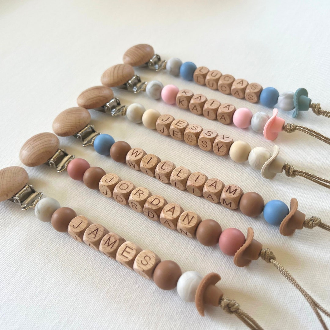 Customized Cowboy Hat Pacifier Clip | Custom Baby Pacifier Clip ...