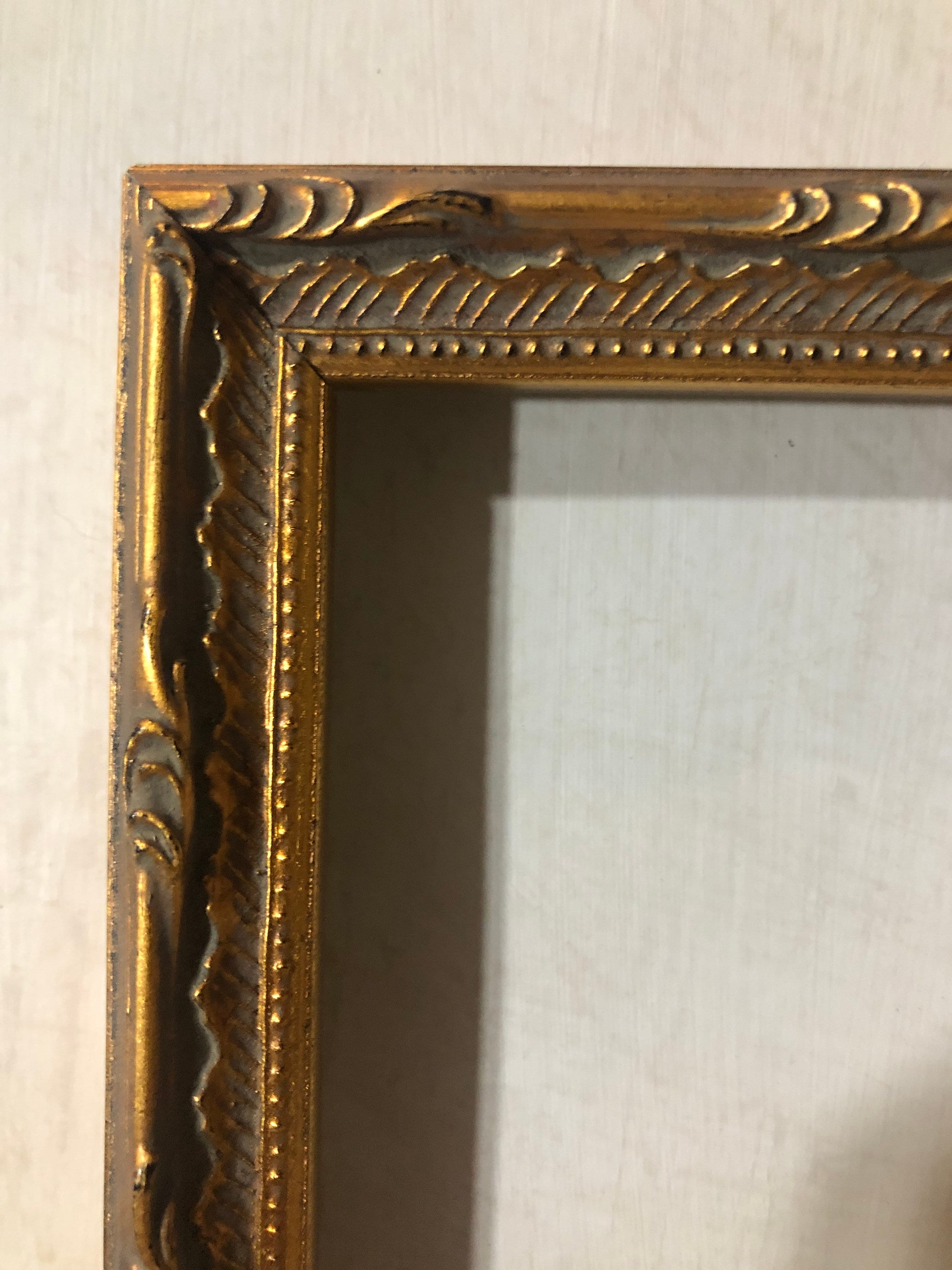 Ornate Gold Leaf Frame - Etsy