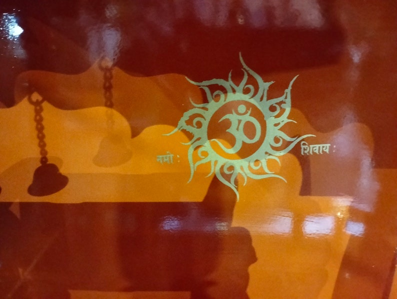 ORANGE Mandir Machine Finished - Etsy