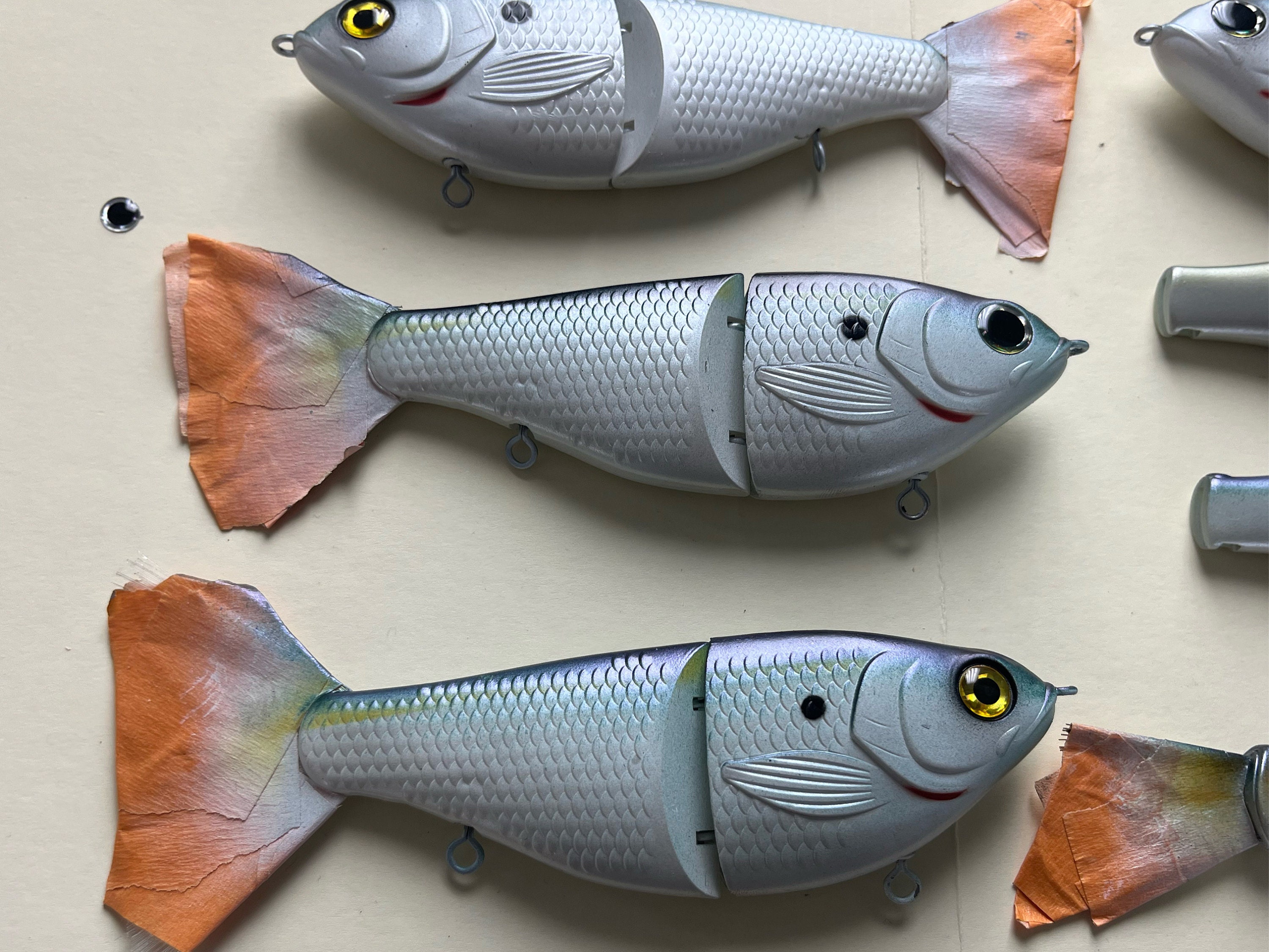 Custom Glide Bait/swim Bait - Etsy