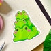 Stack of Frogs Die Cut Sticker Glossy Splashproof Sticker - Etsy