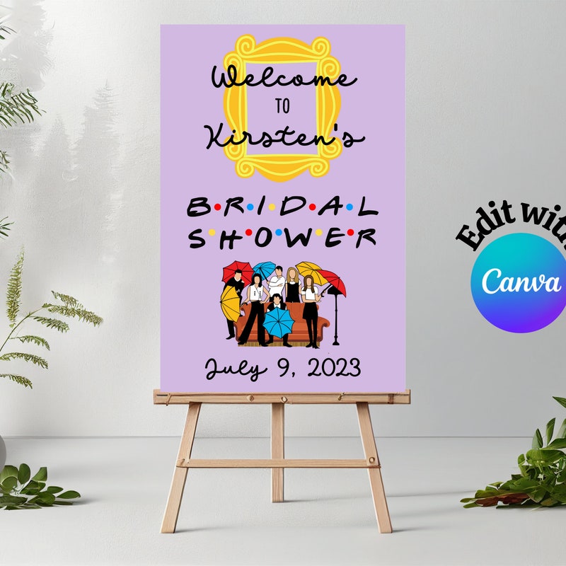 Friends Theme Bridal Shower - Etsy