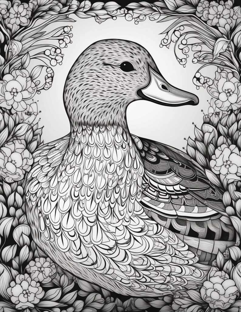 Mandala Infused Animals, 60 Coloring Pages, 20 Different Kinds of ...