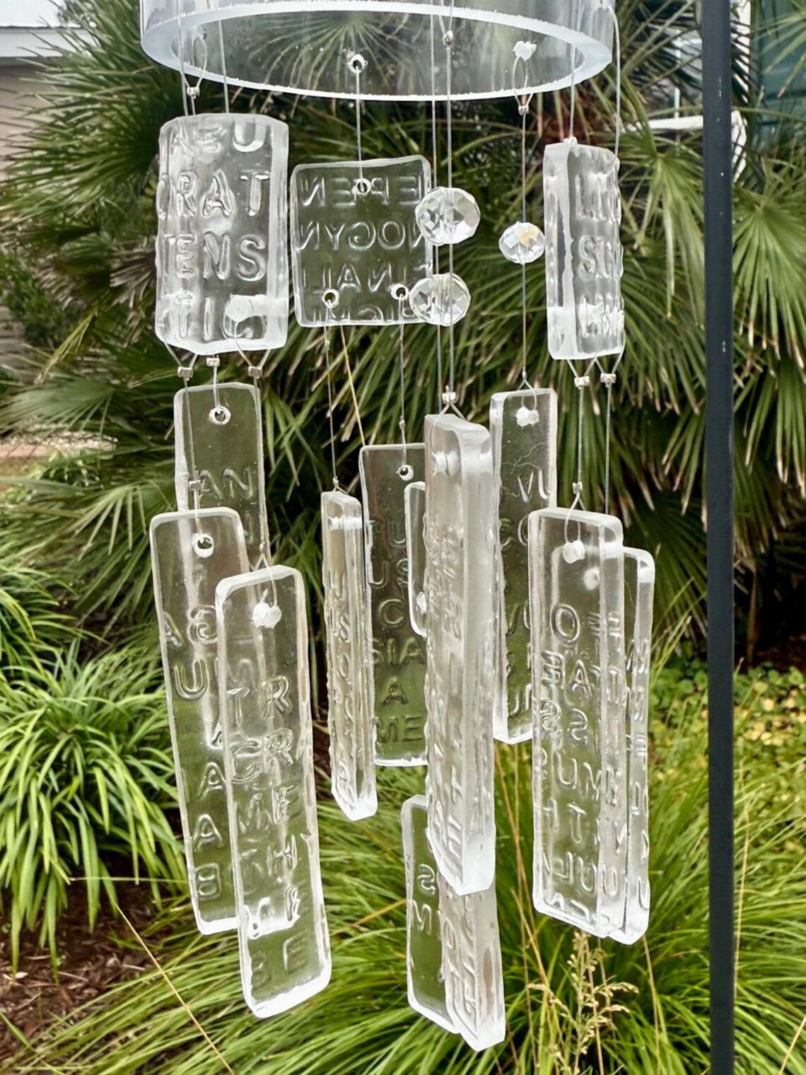Spirit Bottle Wind Chime the Botanist Islay Dry Gin - Etsy