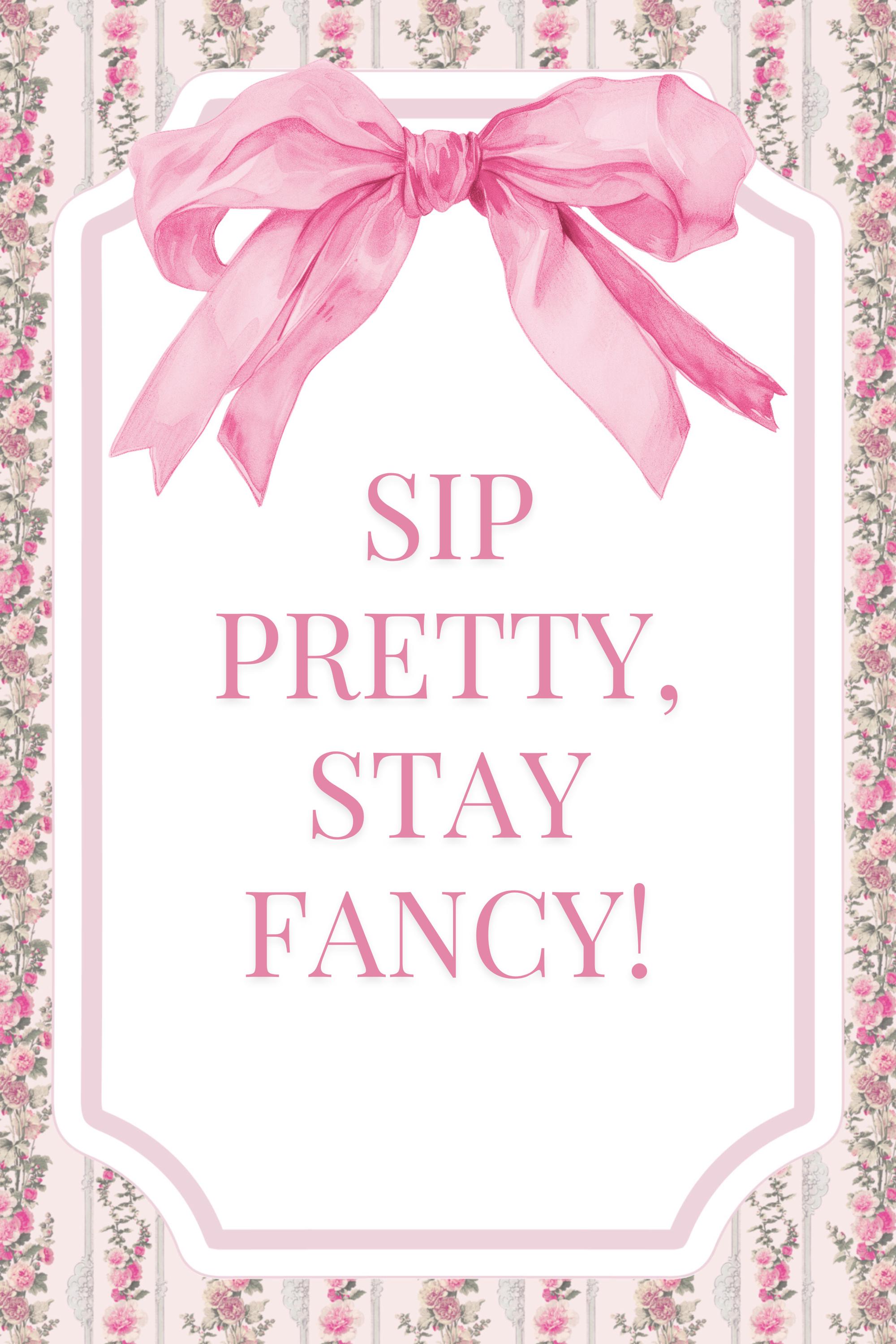 Loveshackfancy-inspired Party Sign Set – Digital Download - Etsy