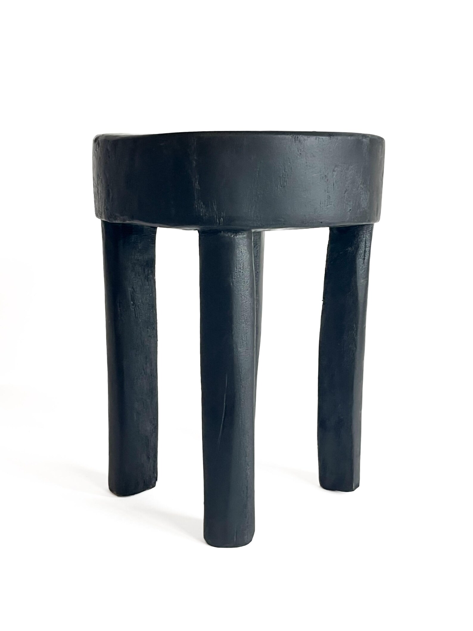 Lobi Wooden Stool M3 'black Edition' - Etsy