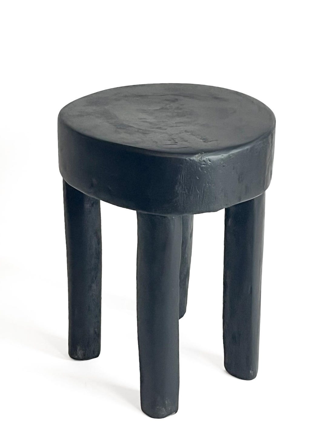 Lobi Wooden Stool M3 'black Edition' - Etsy