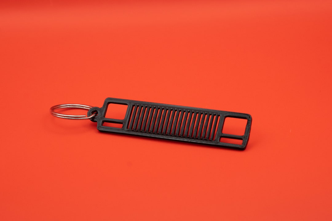 Jeep® Wagoneer® XJ 21 Slot Grille Keychain - Etsy