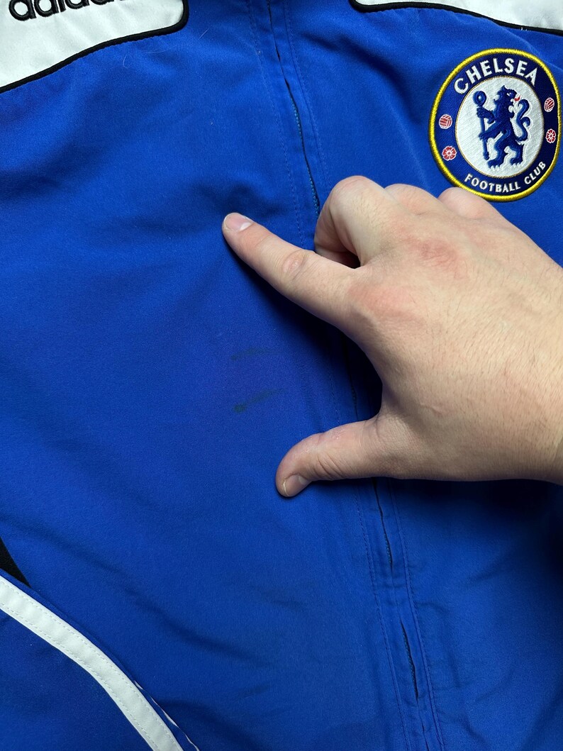 Vintage Adidas Chelsea Football Track Jacket Sports Soccer - Etsy