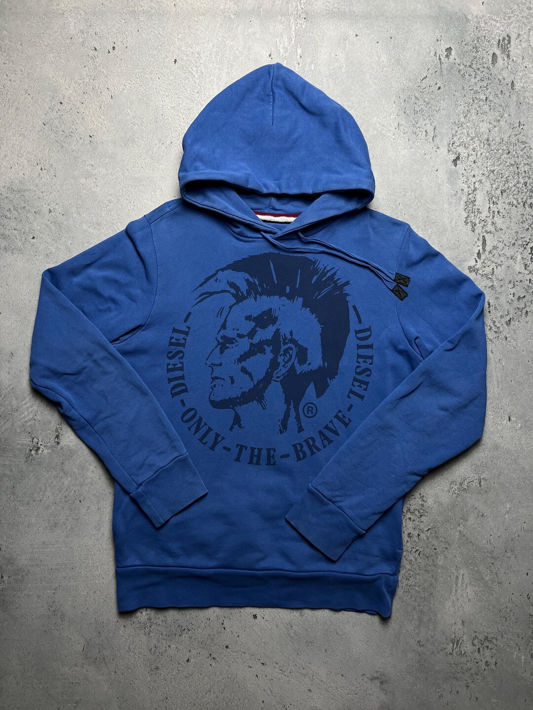 Vintage Diesel Mohawk Big Logo Y2K Hoodie Streetwear Punk - Etsy