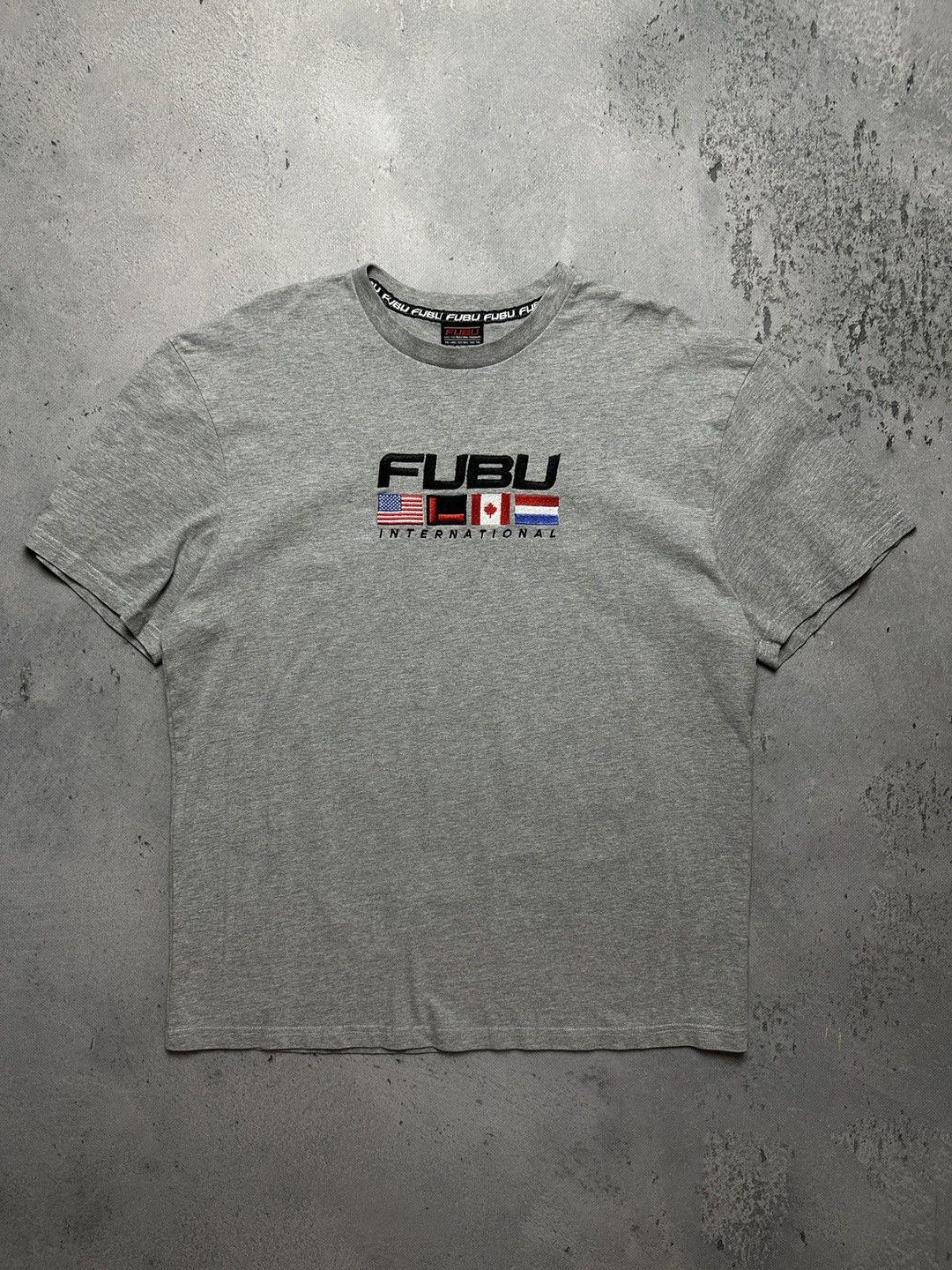 Vintage Fubu International Corporate Flag Y2K Skate Rap Tee - Etsy