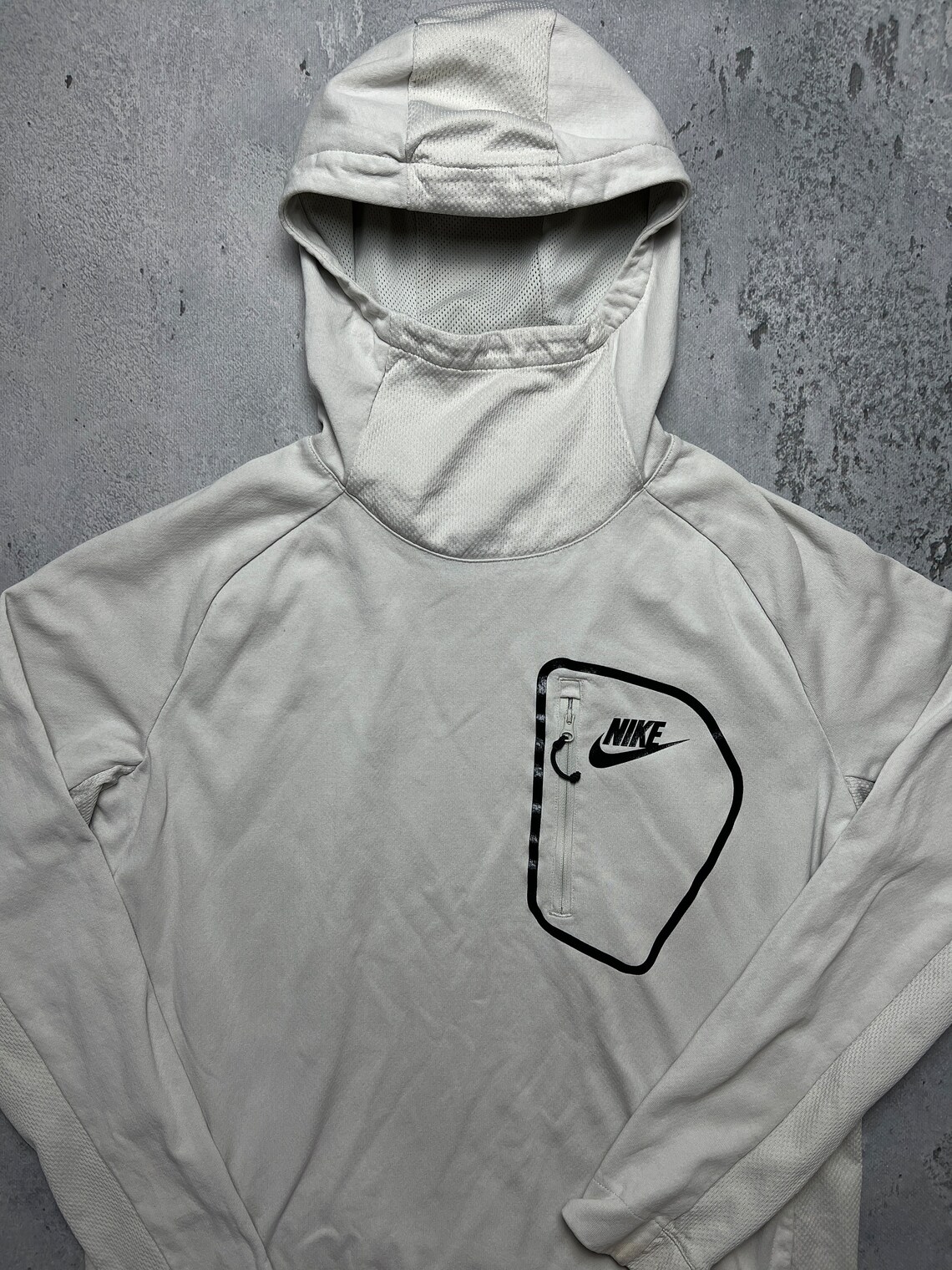 Nike Tech Fleece Ninja Mask Drill Like ACG Hoodie Y2k Rare - Etsy