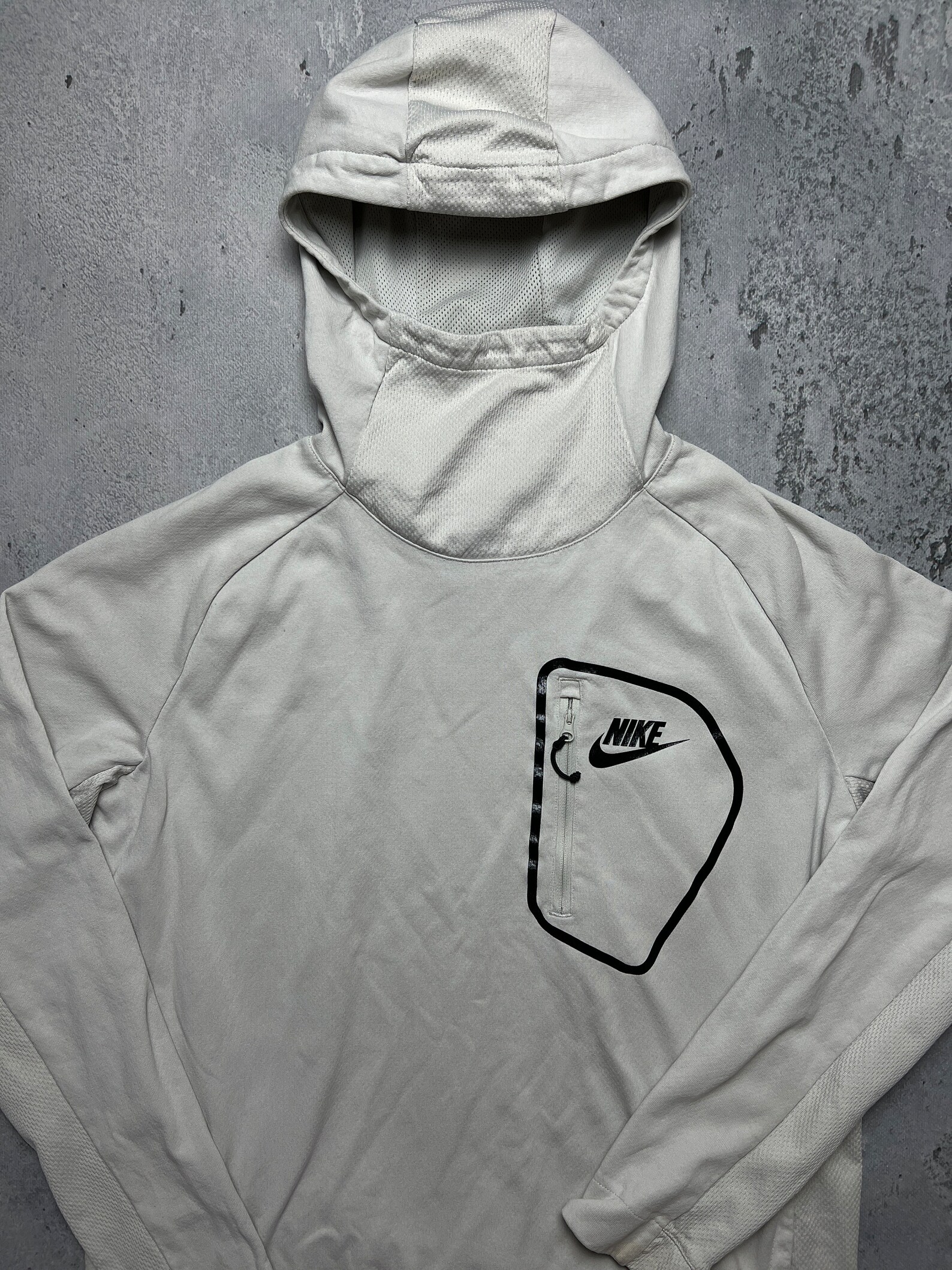 Nike Tech Fleece Ninja Mask Drill Like ACG Hoodie Y2k Rare - Etsy
