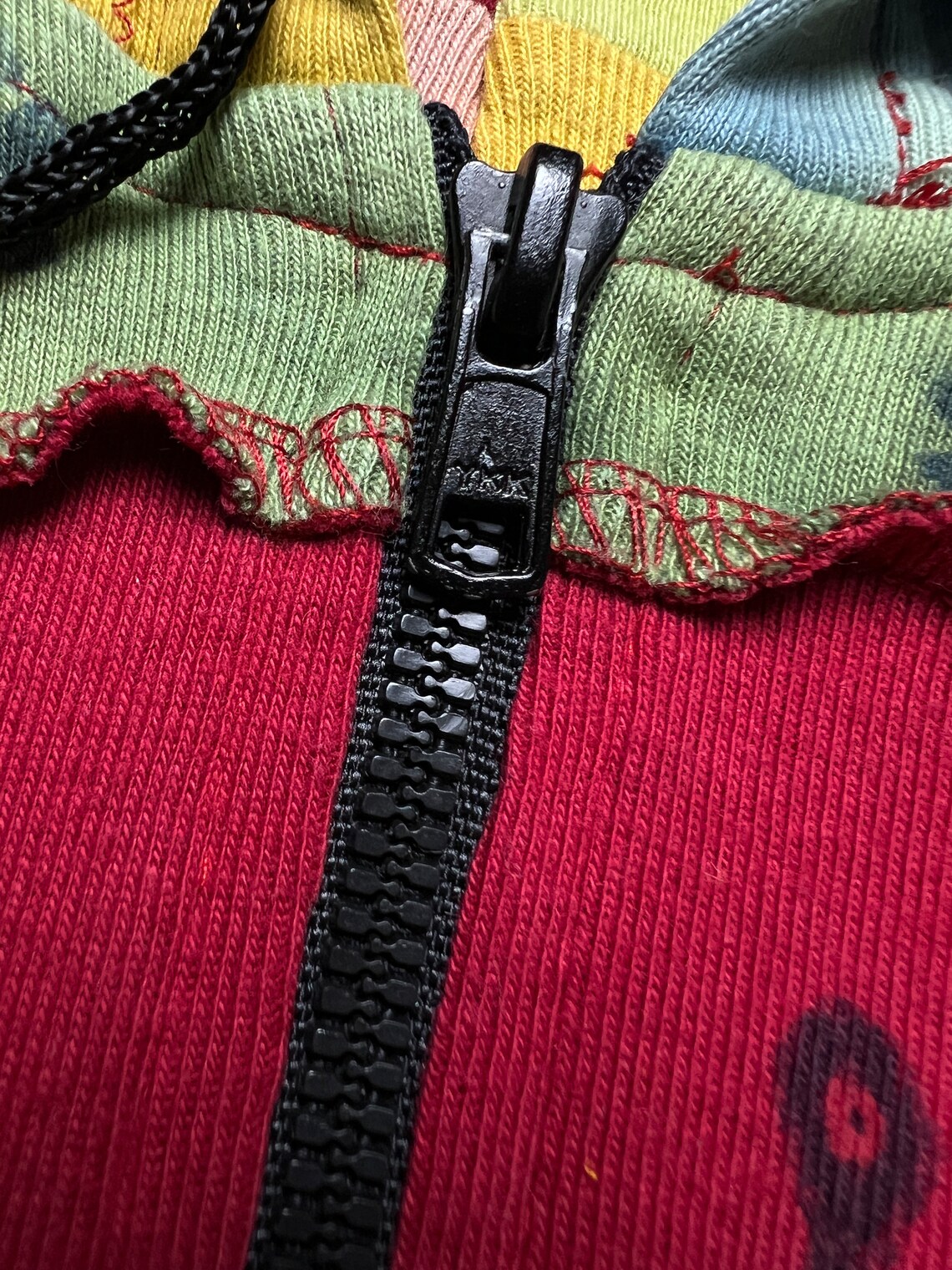 Vintage Nepal Patchwork Multicolor Zip Hoodie Jacket Woman - Etsy