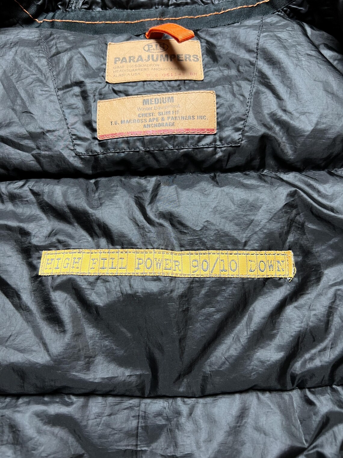 Parajumpers Jacket Long Bear Parka Puffer Fur Down Jacket P.J.S - Etsy