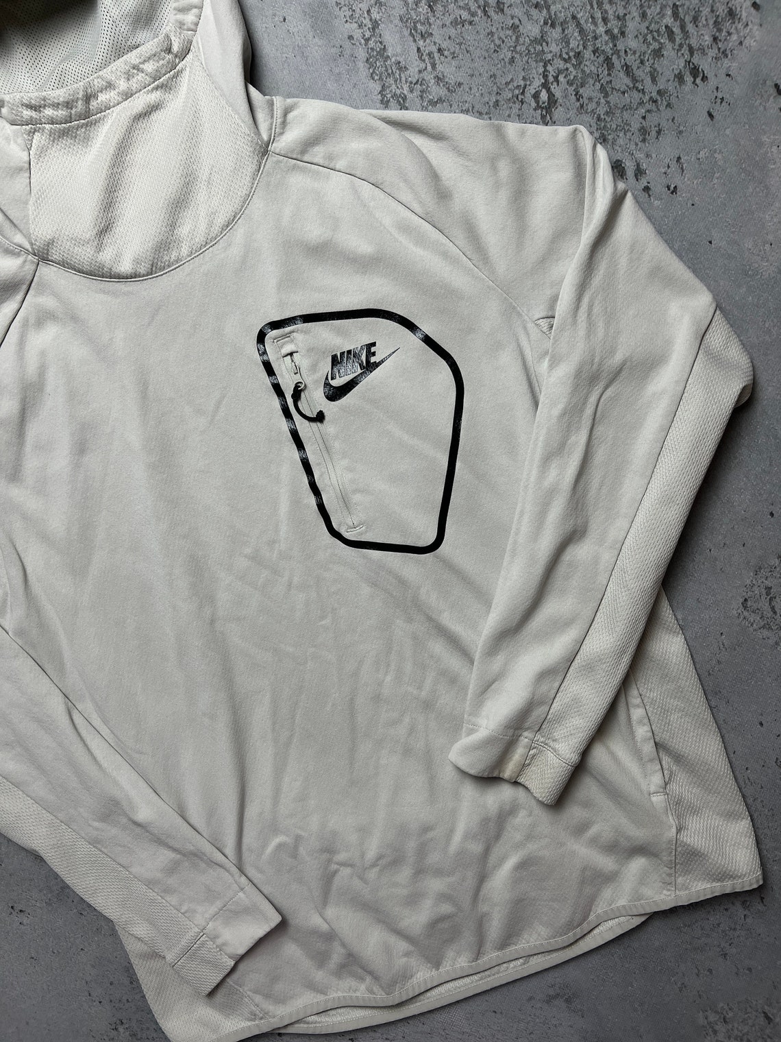 Nike Tech Fleece Ninja Mask Drill Like ACG Hoodie Y2k Rare - Etsy