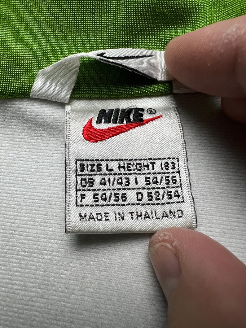 Nike Vintage Zipper Jacket Central Swoosh Logo Y2k 90s - Etsy