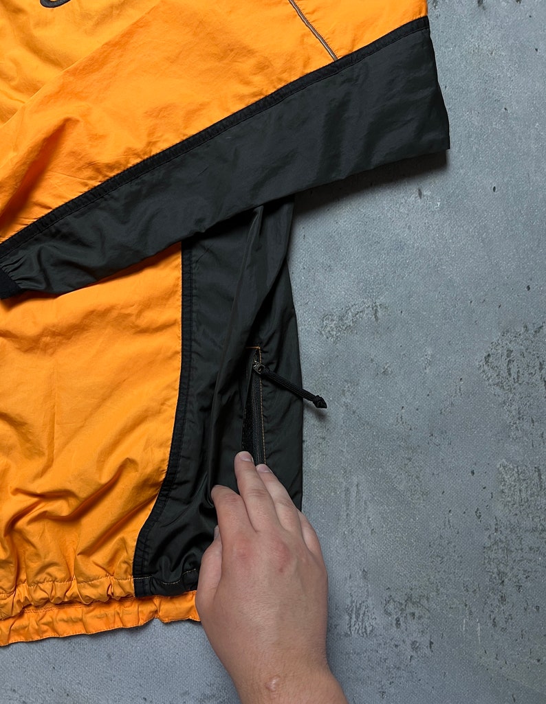 Nike Vintage Zipper Track Jacket Swoosh Logo Spell Out Y2k - Etsy