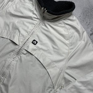 Vintage Nike ACG Reversible Ninja Jacket Nylon Sherpa Zip-up Very Rare ...