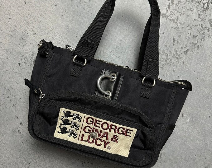 George Gina & Lucy Okinawa Punk Black GGL Bags Y2k Alyx - Etsy