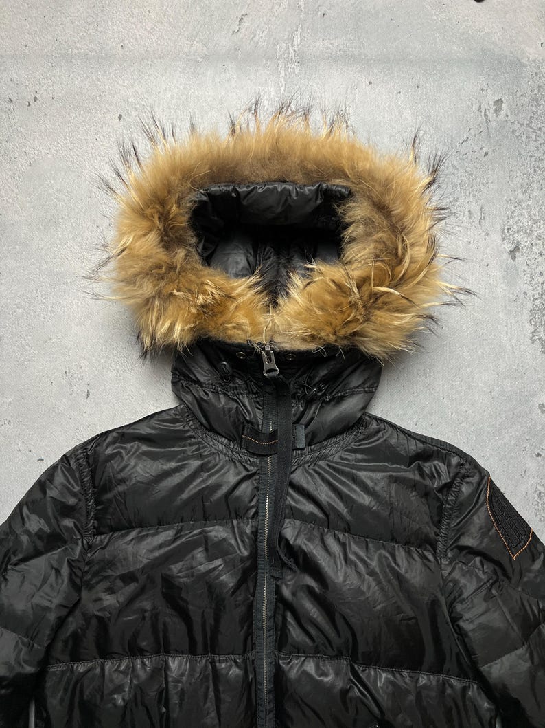Parajumpers Jacket Long Bear Parka Puffer Fur Down Jacket P.J.S - Etsy