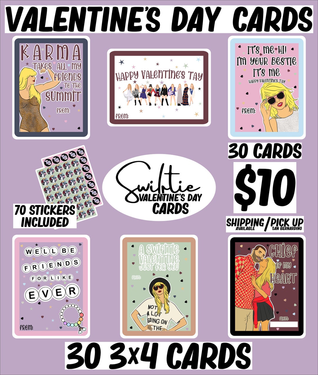 Swiftie Valentines Day Cards Printed Cards Valentines Day Cards - Etsy