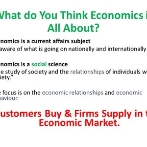 Introduction to Economics - Lesson / Teacher Resource - PPT (perfect ...