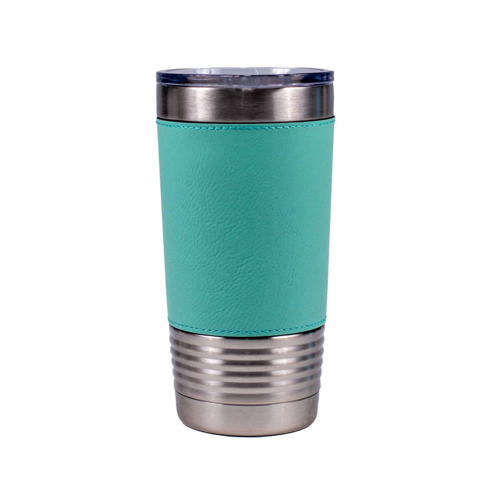 Personalized Laser Engraved Leatherette - INITIALS - 20 Oz. Tumbler ...