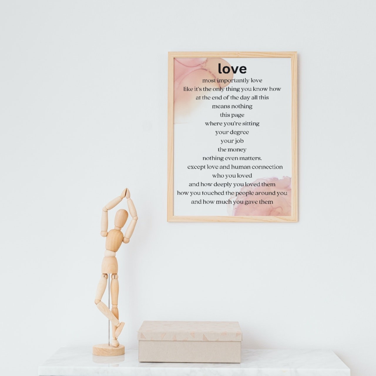 Love, Poem, Digital Art, Digital Download, Home Decor, - Etsy