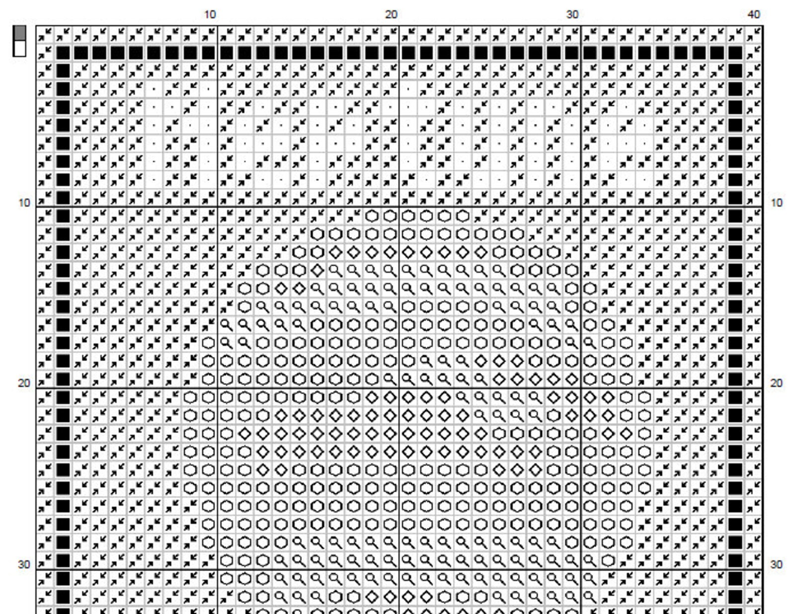 Solar System Bookmark Cross Stitch Pattern 3. Instant Download Pdf ...