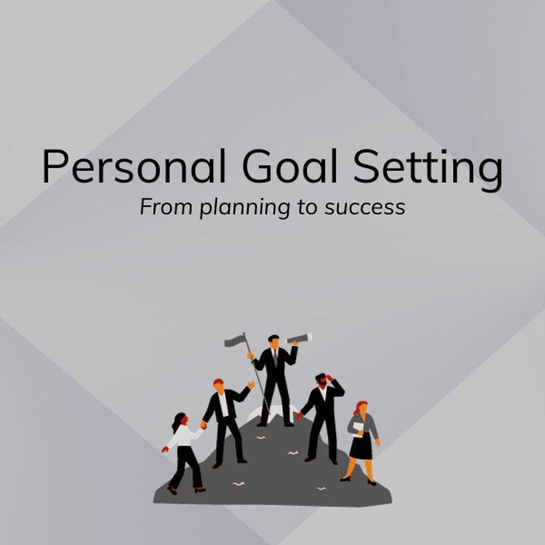 The Personal Goal Setting System - Etsy