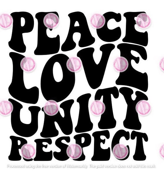Peace Love Unity Respect Tattoos