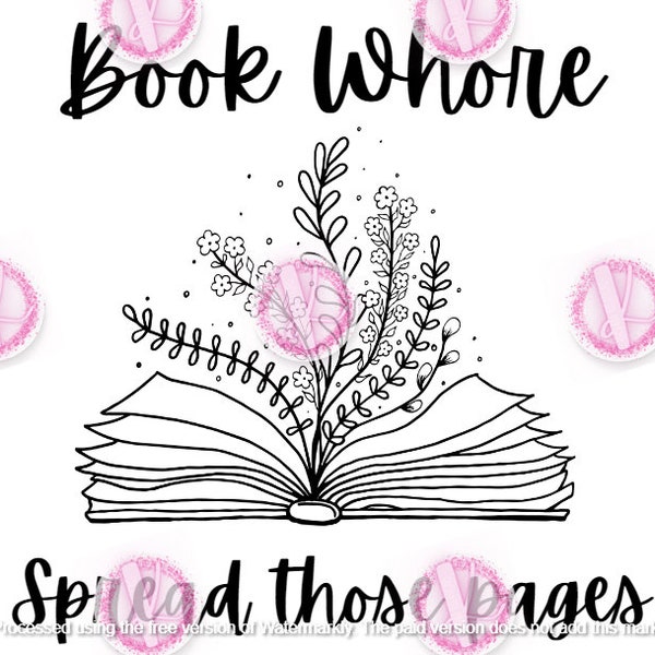 Spread Those Pages Svg - Etsy